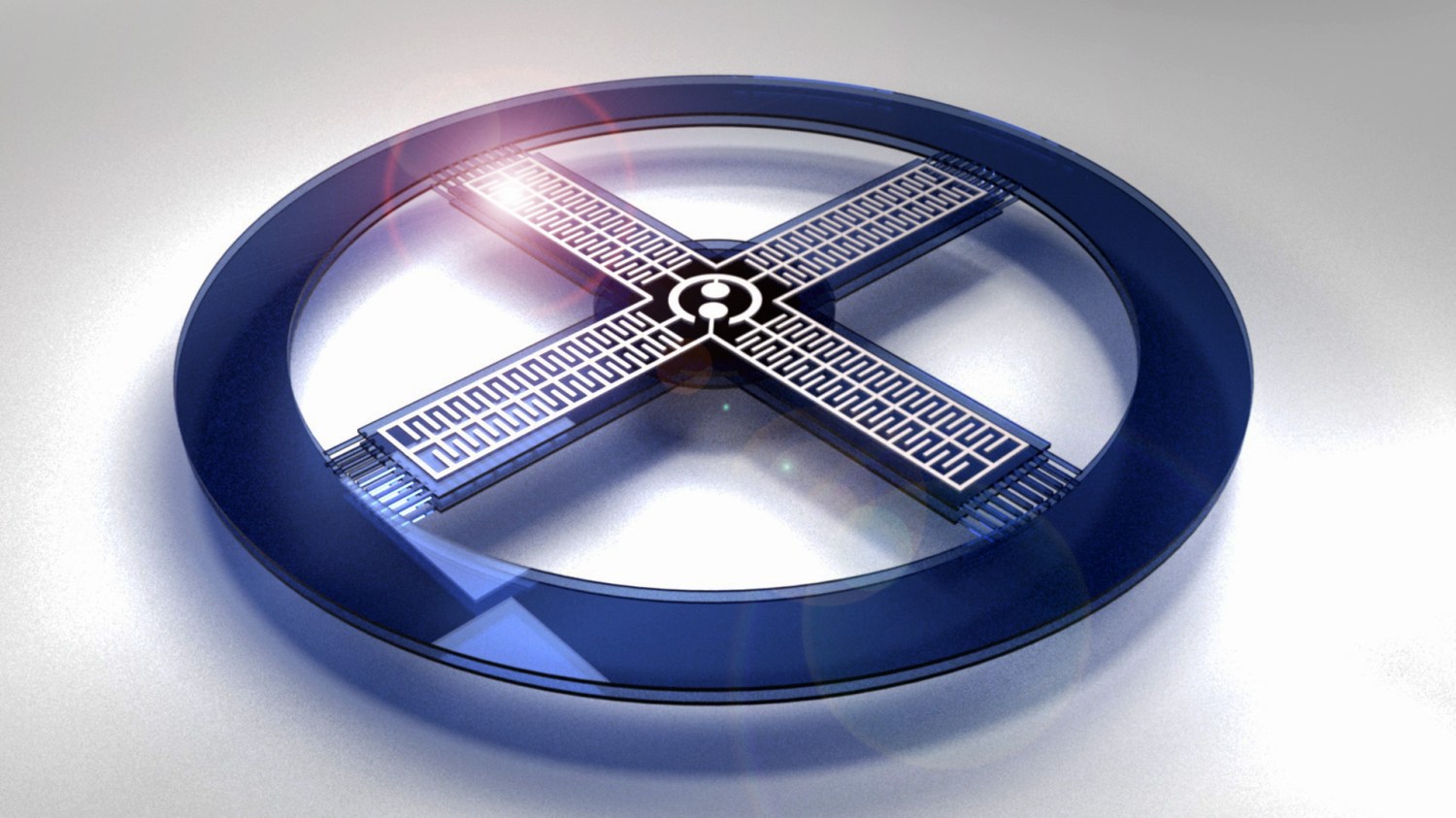 Double disk optical microresonator – Christopher G. Baker